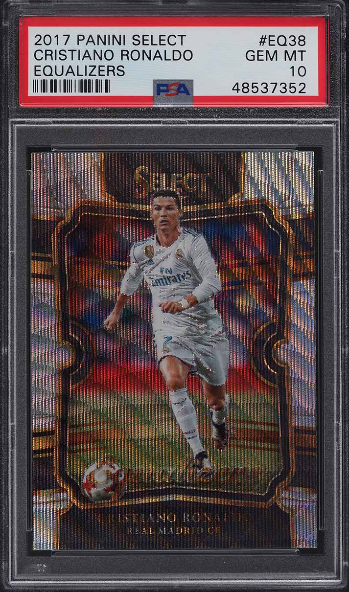 2017 Select Equalizer Cristiano Ronaldo #EQ38 PSA 10 GEM MINT on ...