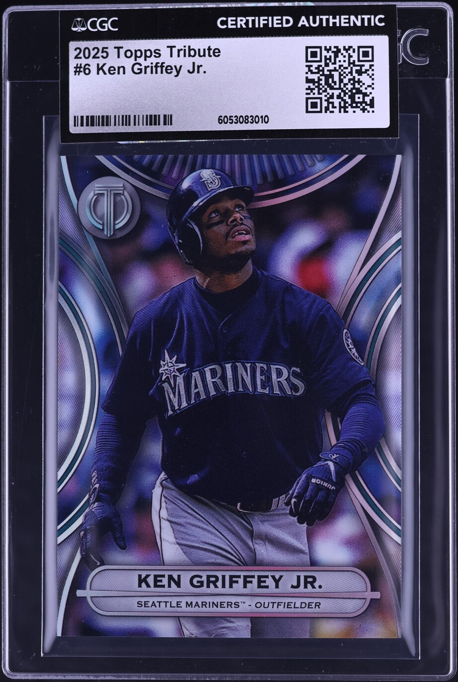 2025 Topps Tribute Ken Griffey Jr. #6 CGC AUTH on Fanatics Collect