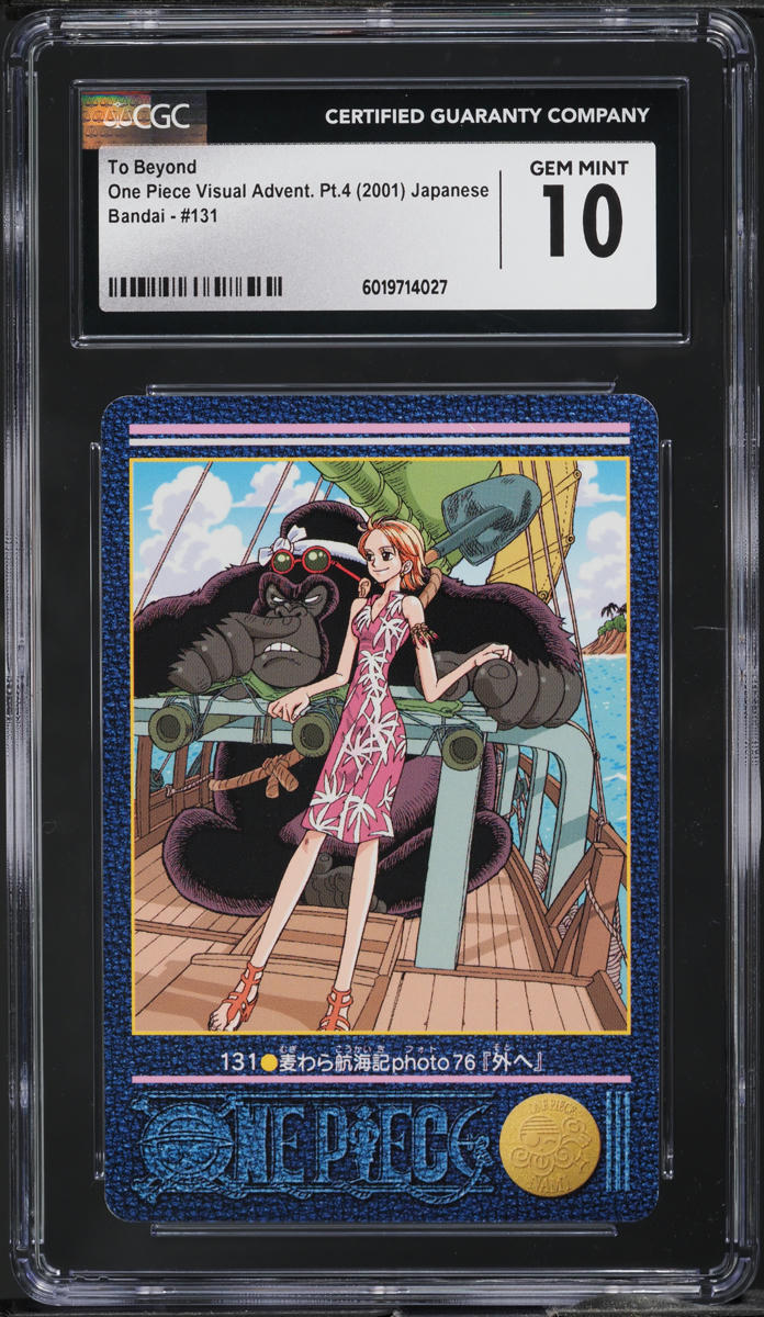2001 One Piece Japanese Visual Adventure Part 4 To Beyond #131 CGC 10 ...