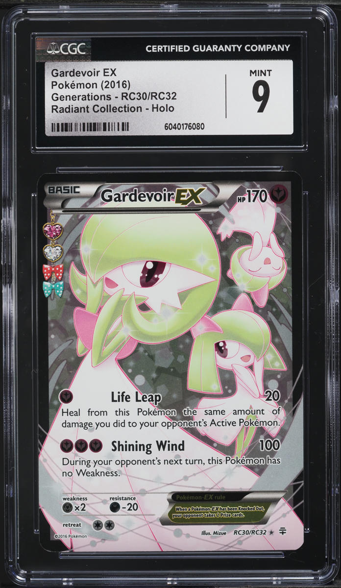 2016 Pokemon XY Generations Radiant Collection Gardevoir EX #RC30 CGC 9 ...