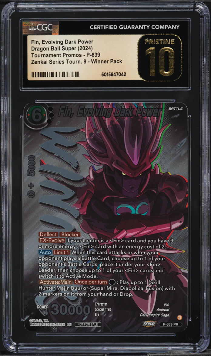 2024 Dragon Ball Super Promos Zenkai Winner Fin, Evolving Dark Power ...
