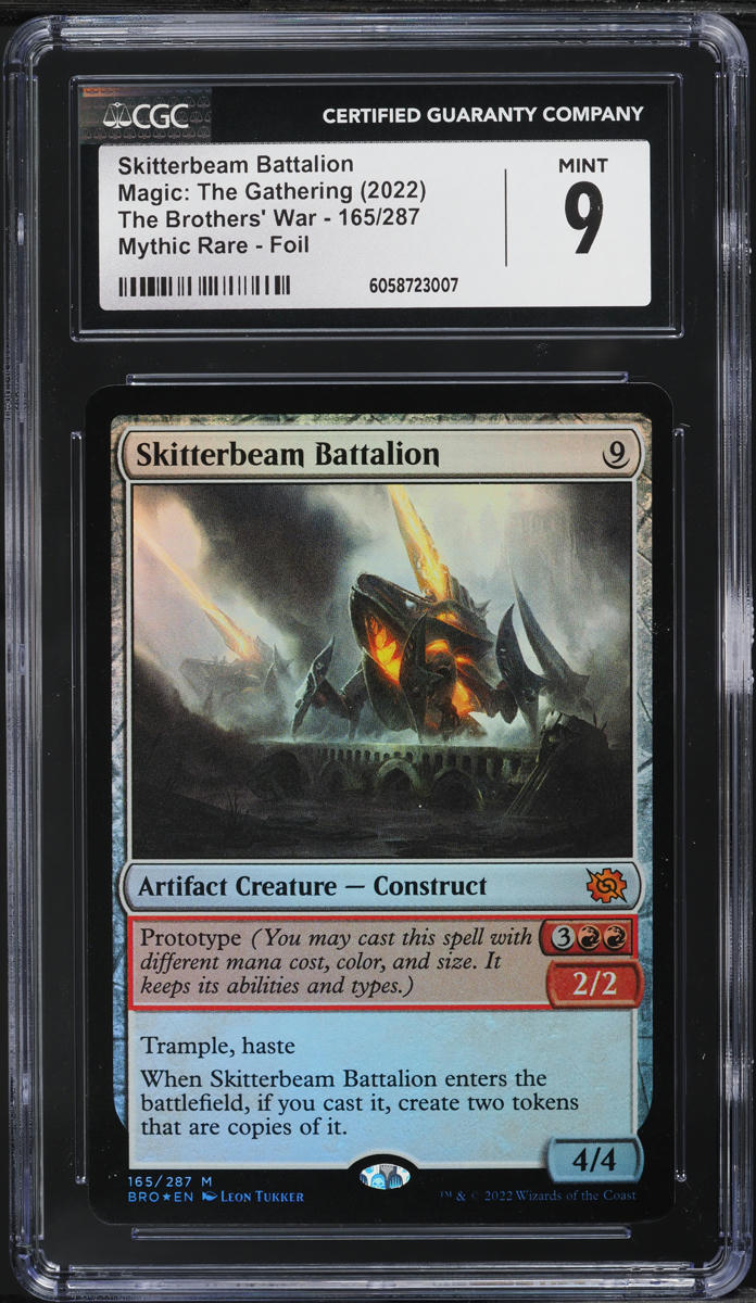2022 Magic The Gathering MTG The Brothers' War Foil Skitterbeam ...