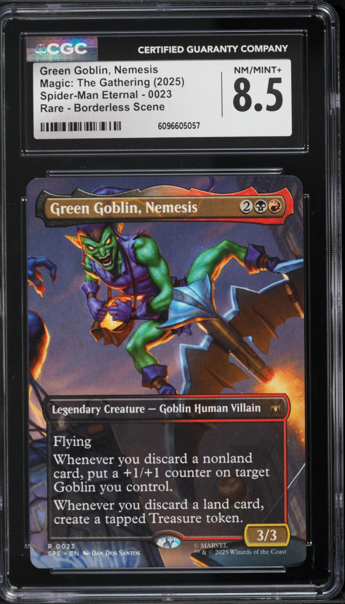 2025 Magic The Gathering MTG Spider-Man Eternal Borderless Scene Green ...