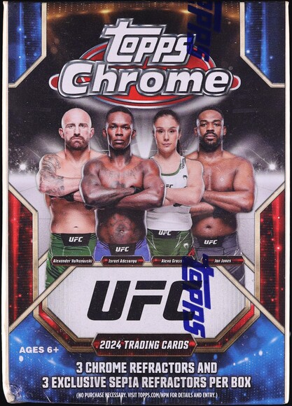 2024 Topps Chrome UFC Sealed Blaster Box on Fanatics Collect