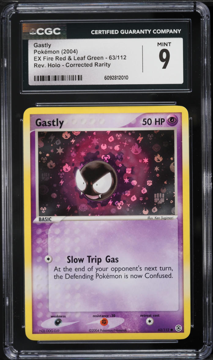 2004 Pokemon EX Fire Red & Leaf Green Reverse Holo Corrected Rarity ...