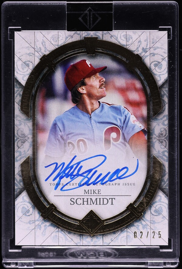 2024 Topps Transcendent Collection Mike Schmidt AUTO /25 #TCA-MSCH on ...