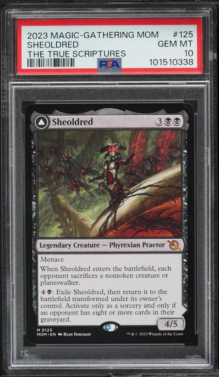 2023 Magic The Gathering MTG March Of Machine True Scriptures Sheoldred ...