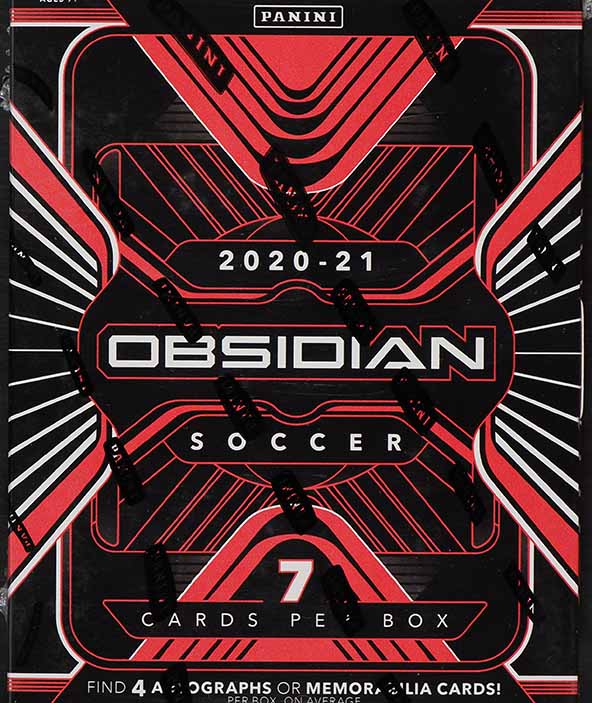 2020 Panini Obsidian Soccer Sealed Box on Fanatics Collect