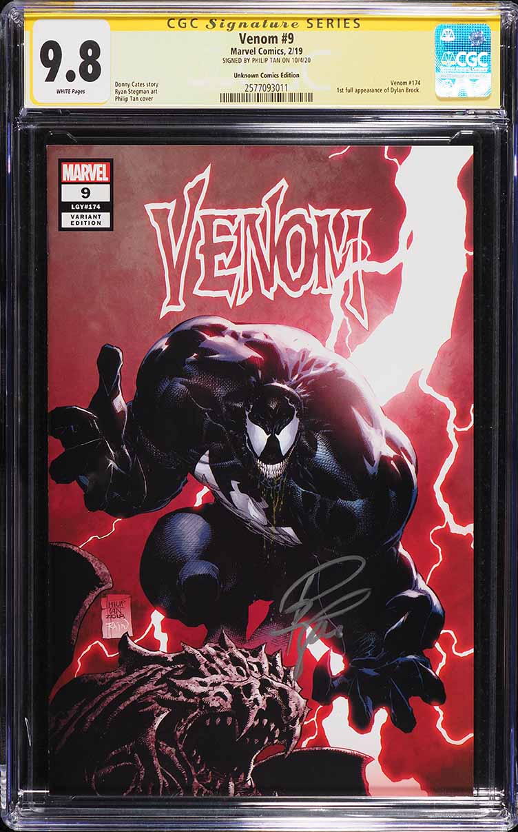 Venom #9 (Marvel, 2019) CGC Signature Series 9.8 White Pages on ...