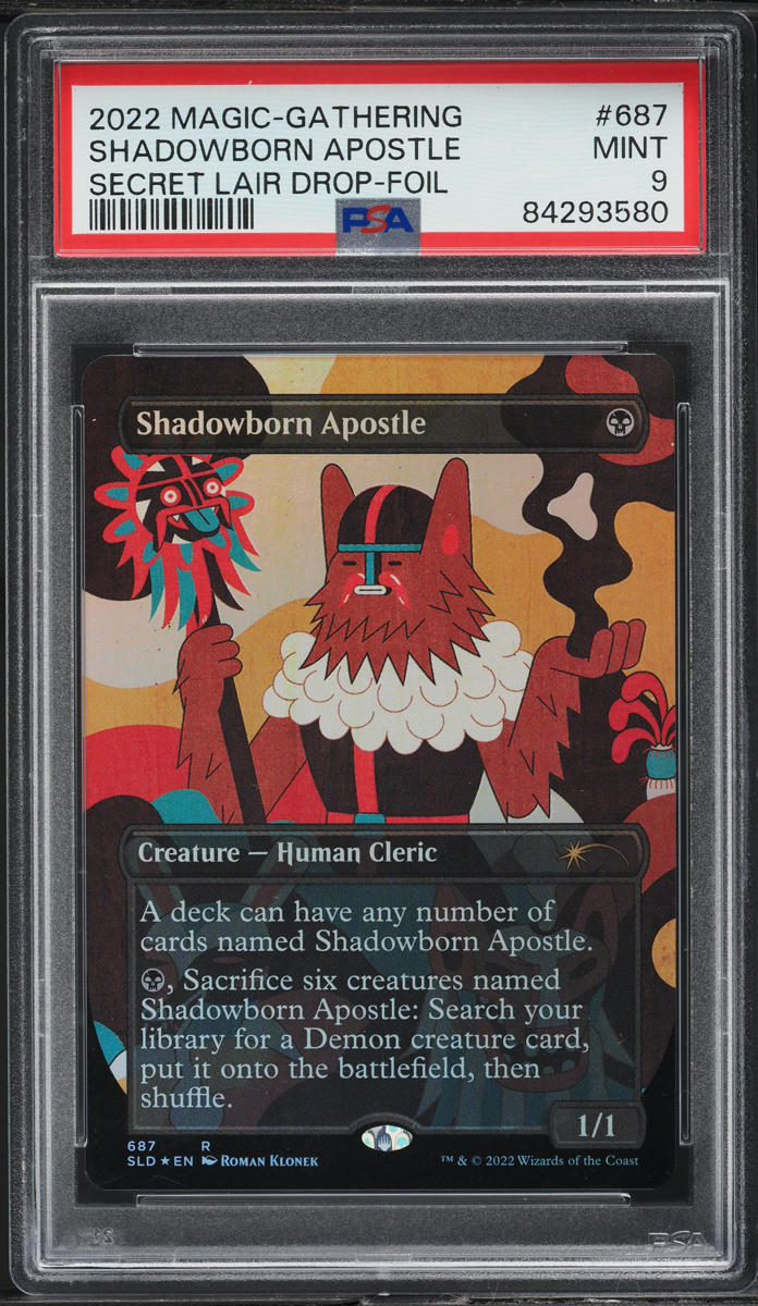 2022 Magic The Gathering MTG Secret Lair Drop Foil Shadowborn Apostle ...