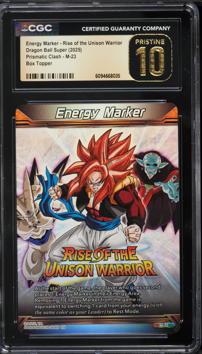2025 Dragon Ball Super Prismatic Clash Energy Marker Rise Of The Unison ...