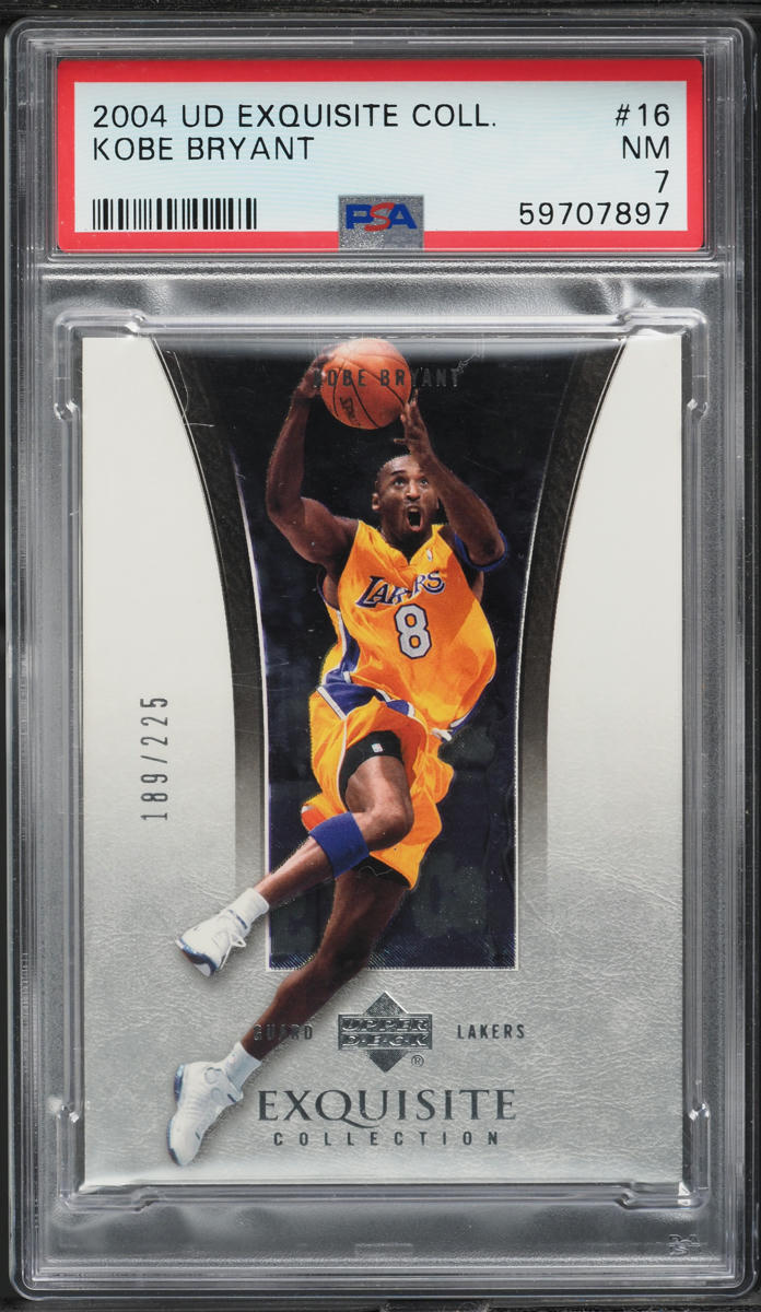2004 Exquisite Collection Kobe Bryant /225 #16 PSA 7 NRMT on Fanatics ...