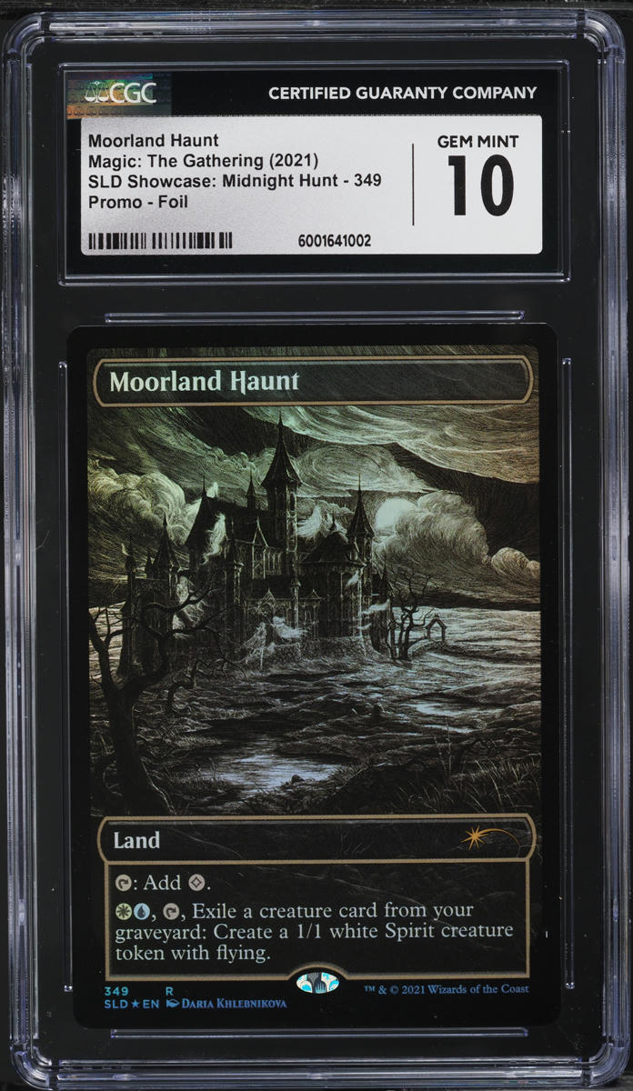 2021 Magic The Gathering Showcase Midnight Hunt Foil Moorland Haunt CGC ...