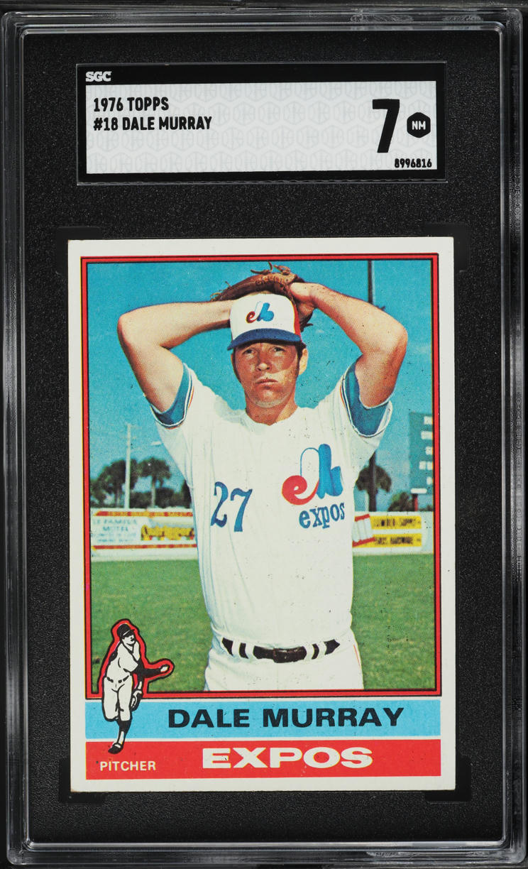 1976 Topps Dale Murray #18 SGC 7 NRMT on Fanatics Collect