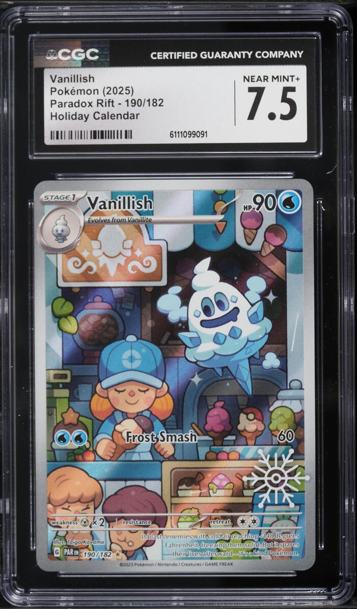 2025 Pokemon Scarlet & Violet Paradox Rift Holiday Calendar IR ...