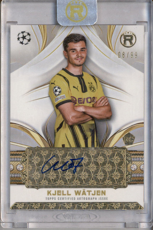 2024-25 Topps Reverence UEA Reverence Autographs #RA-KW Kjell Watjen ...