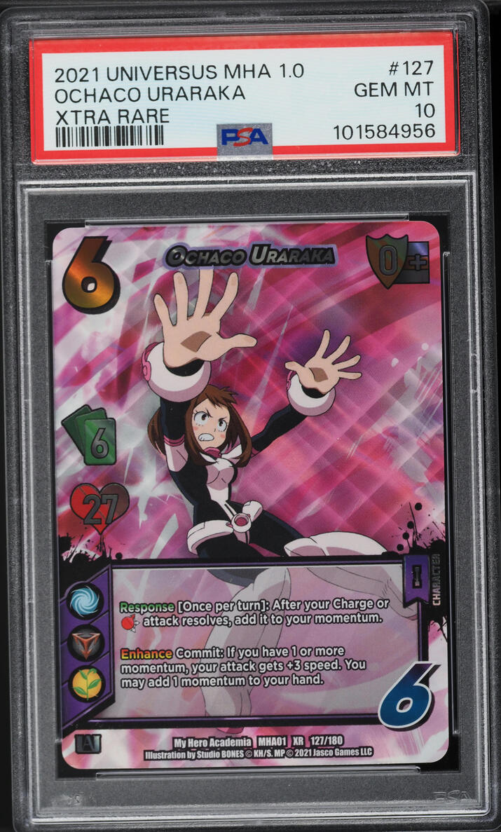 2021 Universus My Hero Academia Series 1.0 Xtra Rare Ochaco Uraraka ...