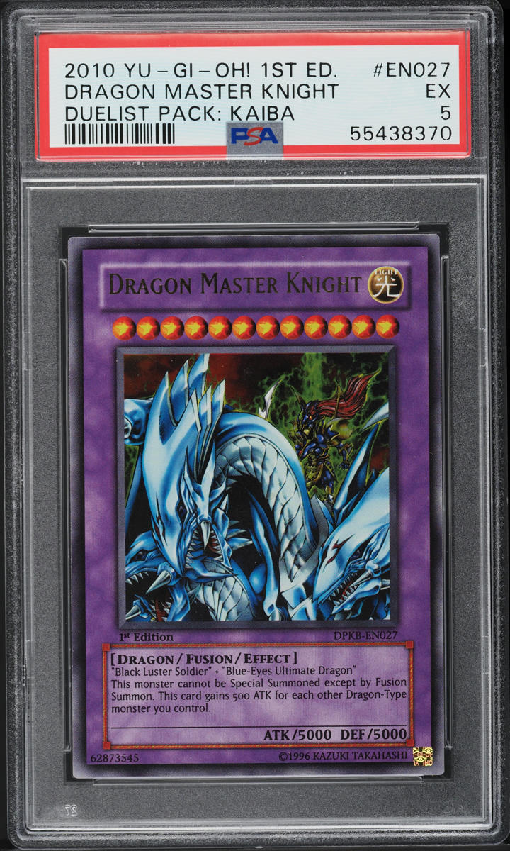 2010 Yu-Gi-Oh! Duelist Pack Kaiba 1st Ed Dragon Master Knight #DPKB ...