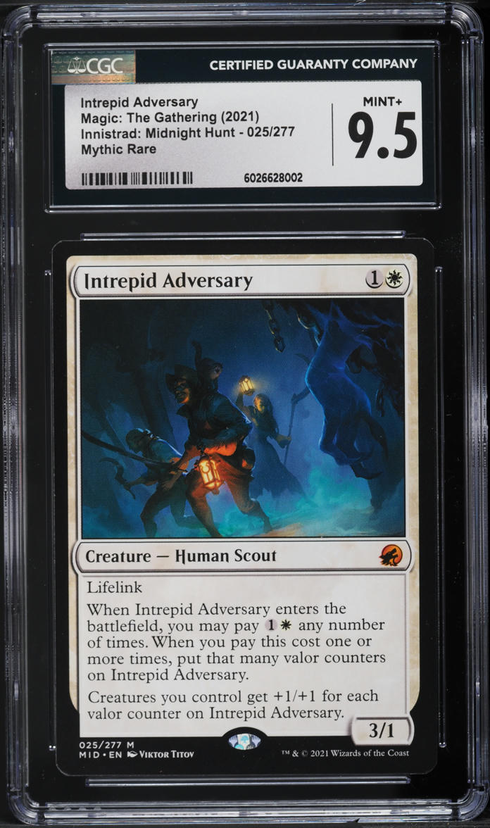 2021 Magic The Gathering MTG Innistrad Midnight Hunt Intrepid Adversary ...
