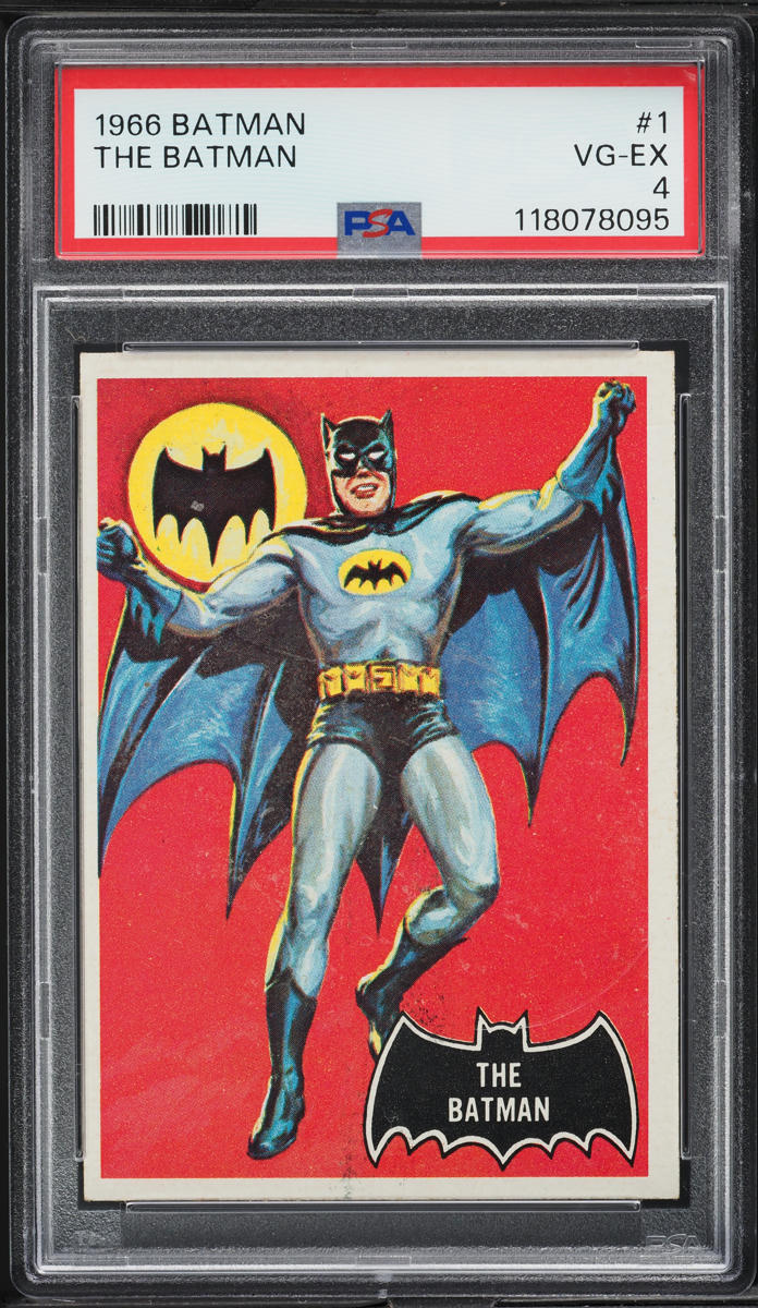 1966 Topps Batman The Batman #1 PSA 4 VGEX on Fanatics Collect