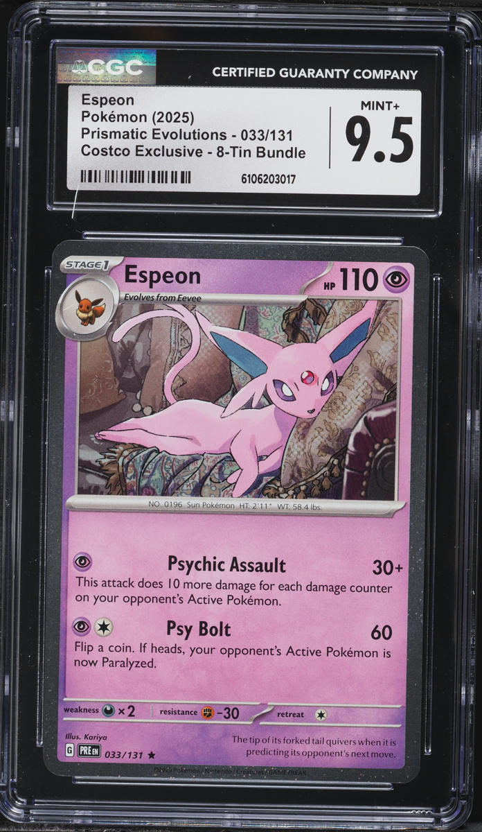 2025 Pokemon Scarlet & Violet Prismatic Evolutions Costco Exclusive ...