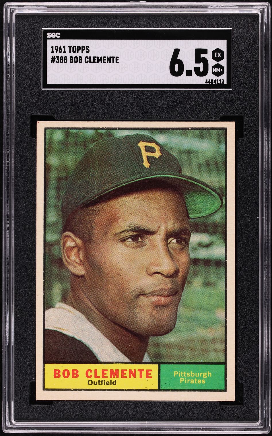 1961 Topps Roberto Clemente #388 SGC 6.5 EXMT+ on Fanatics Collect