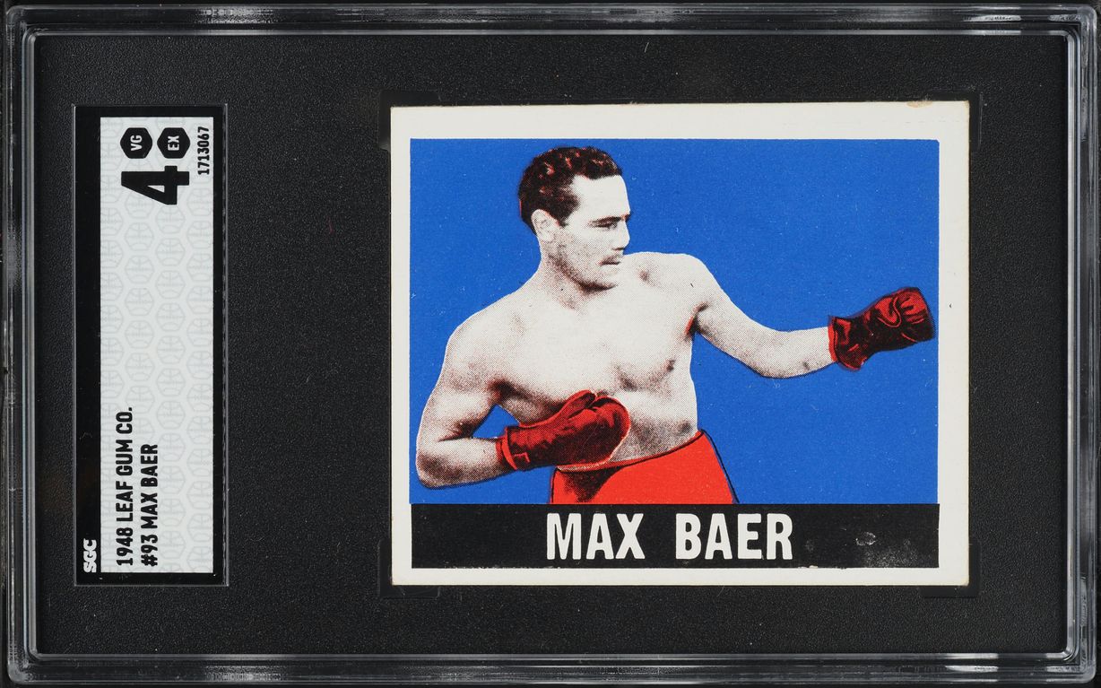 1948 Leaf Gum Co. Max Baer #93 SGC 4 VGEX on Fanatics Collect