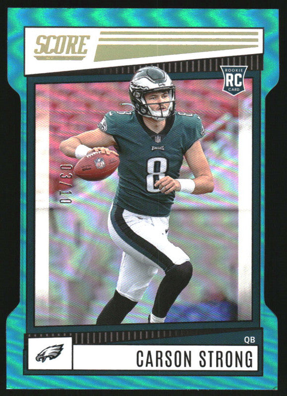 2022 Score Die Cut #309 Carson Strong RC Rookie /10 on Fanatics Collect