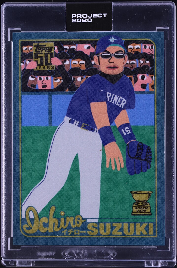 2020 Topps Project '20 By Keith Shore Ichiro Suzuki #120 on Fanatics ...