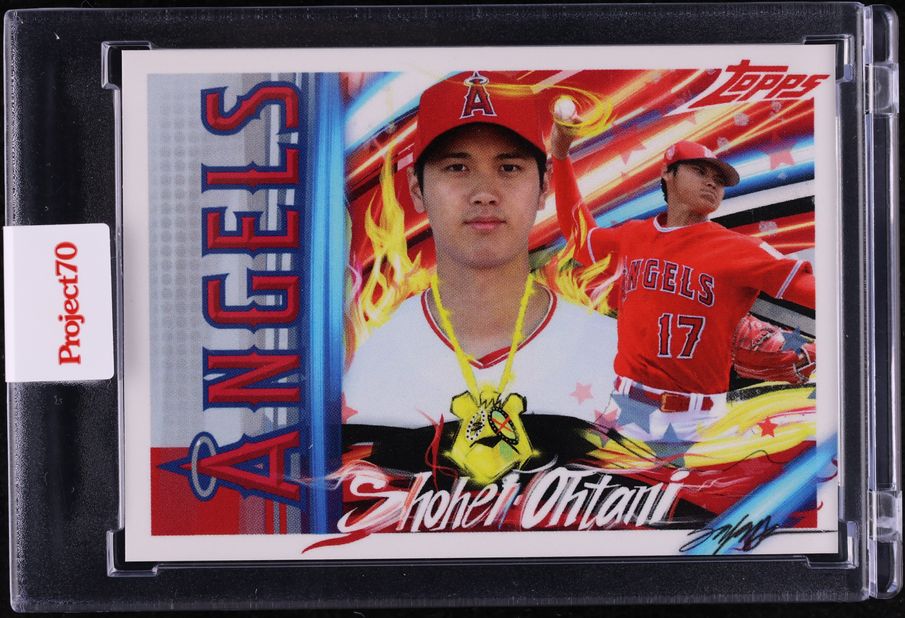 2021 Topps Project 70 By King Saladeen Shohei Ohtani #450 on Fanatics ...