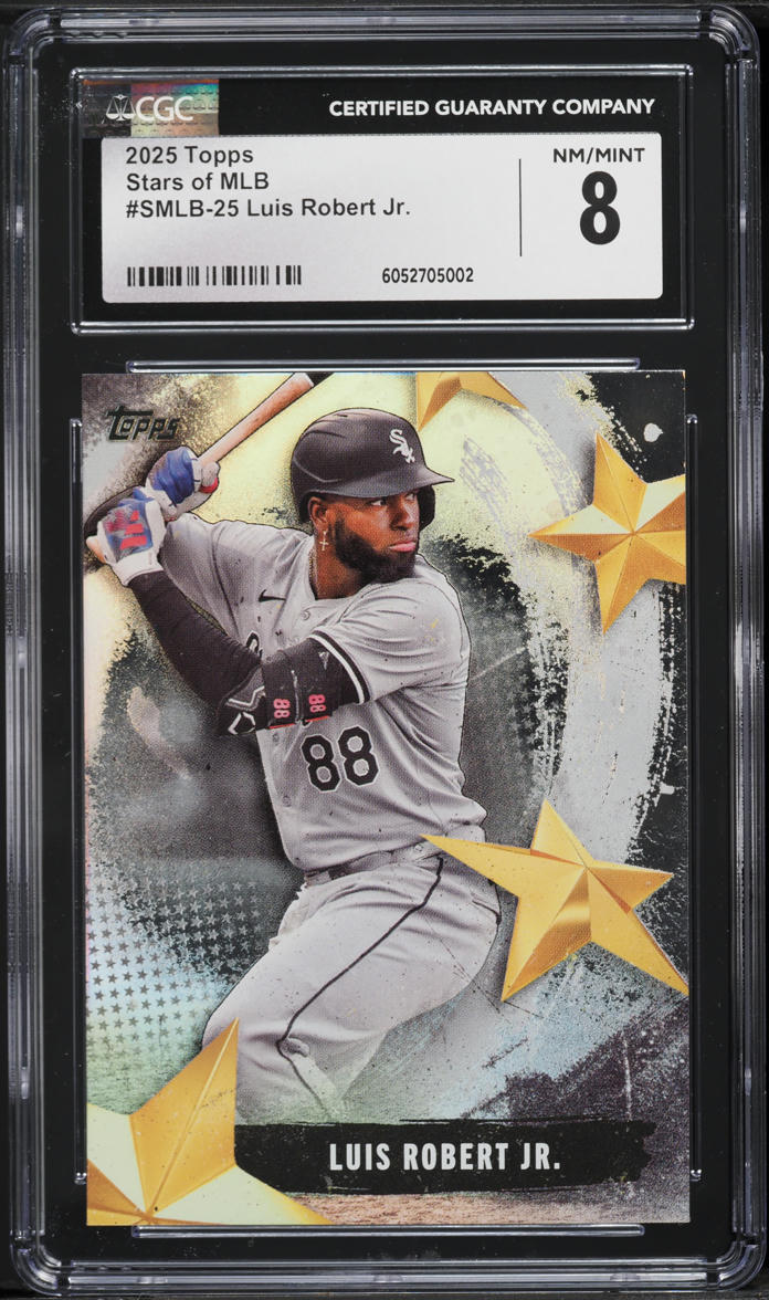 2025 Topps Stars Of MLB Luis Robert Jr. #SMLB-25 CGC 8 NM-MT on ...