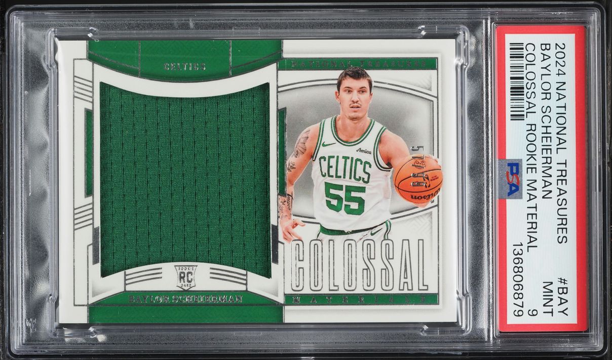 2024 National Treasures Colossal Baylor Scheierman ROOKIE PATCH /99 # ...