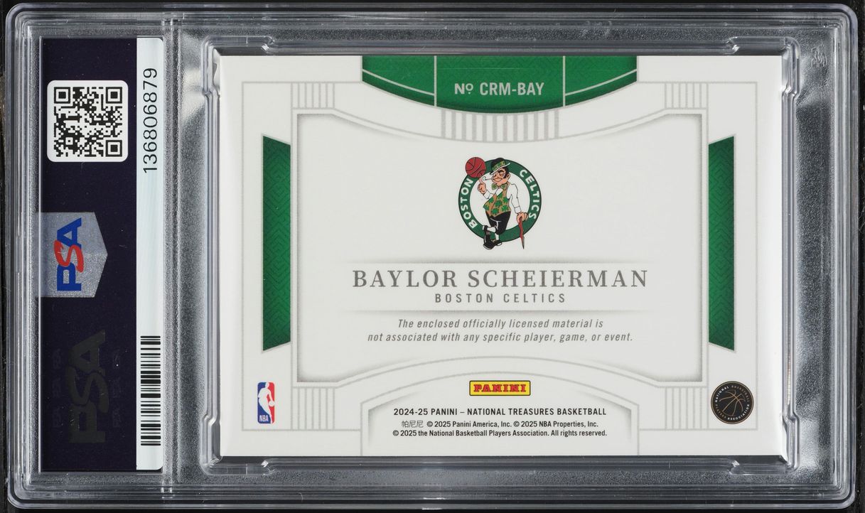 2024 National Treasures Colossal Baylor Scheierman ROOKIE PATCH /99 # ...