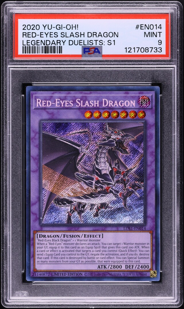2020 Yu-Gi-Oh! Legendary Duelists: Season 1 Red-Eyes Slash Dragon #LDS1 ...
