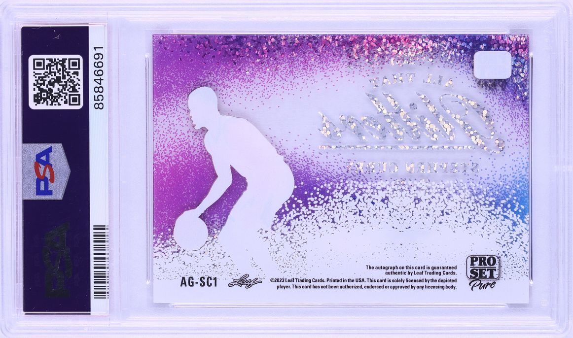 2023 Leaf Pro Set Pure All That Glitters Stephen Curry AUTO /25 #AG-SC1 ...