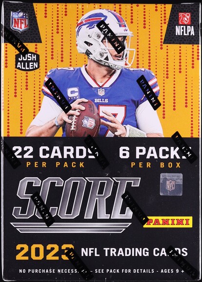 2023 Score Football Sealed Hobby Blaster Box on Fanatics Collect
