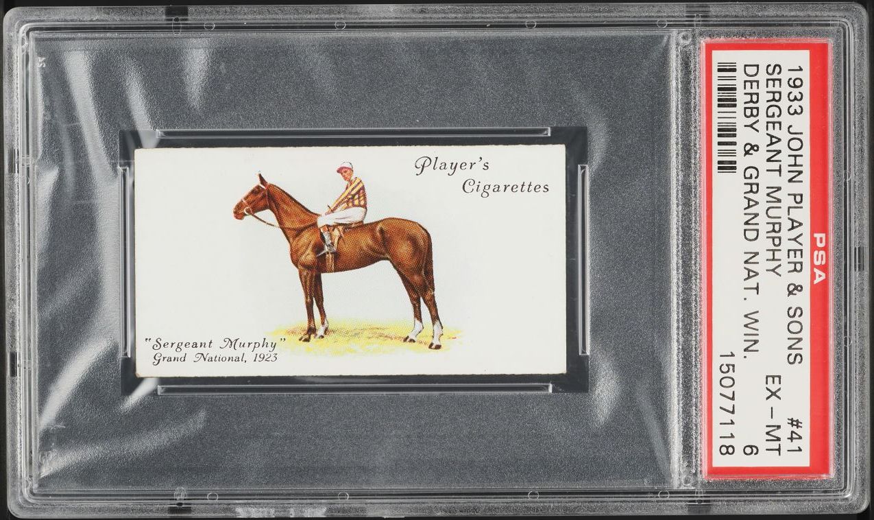 1933 John Player & Sons Derby And Grand National Winners Sergeant ...