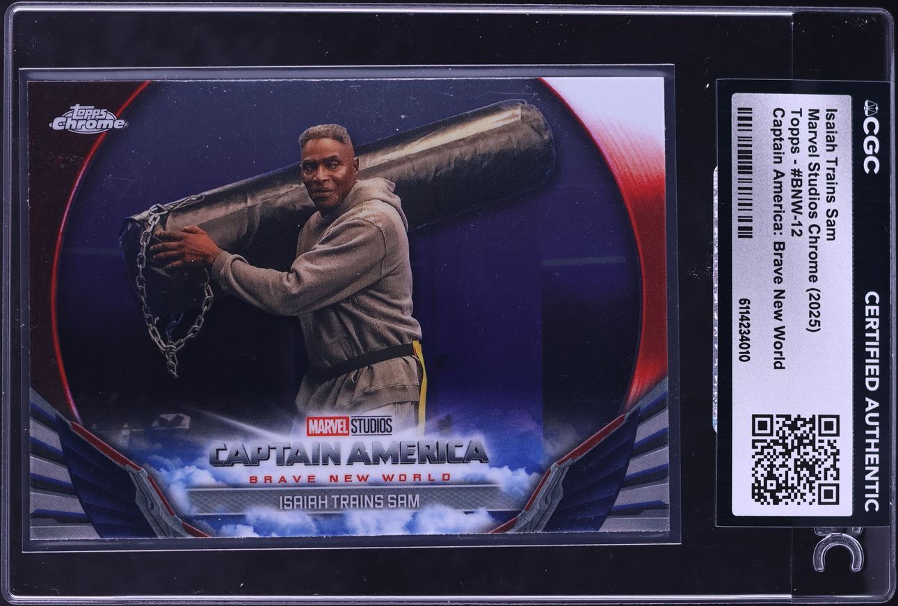 2025 Topps Chrome Marvel Studios Captain America: Brave New World ...