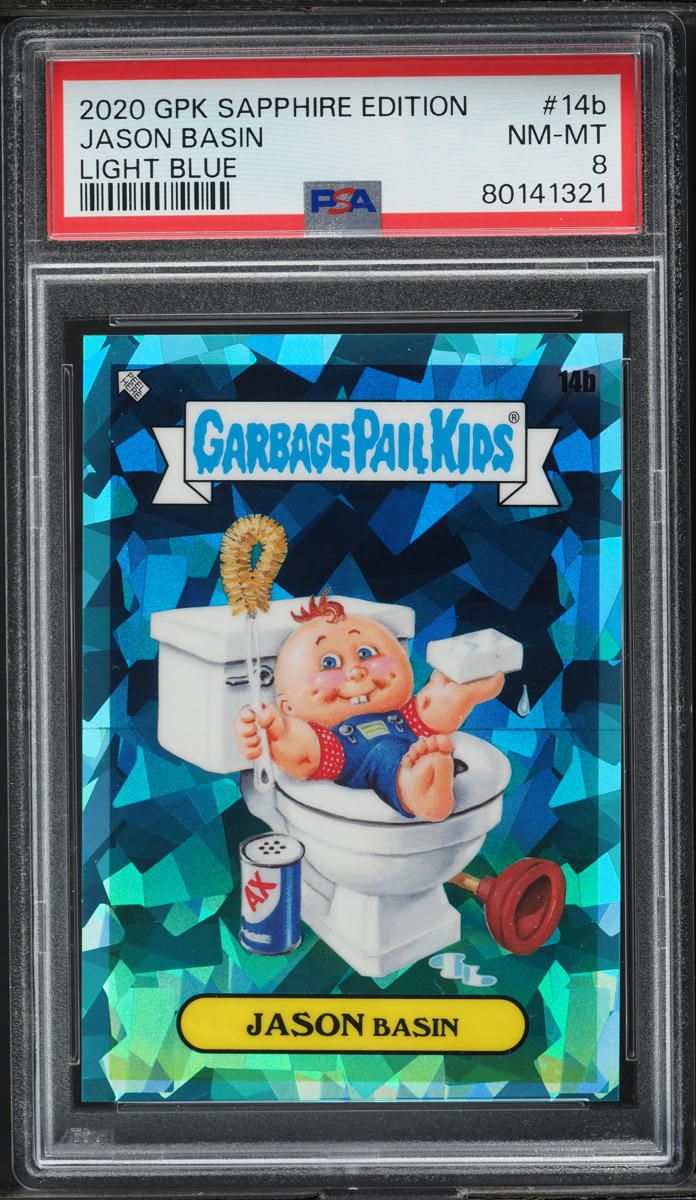 2020 Garbage Pail Kids Sapphire Edition Light Blue Jason Basin /99 #14b ...