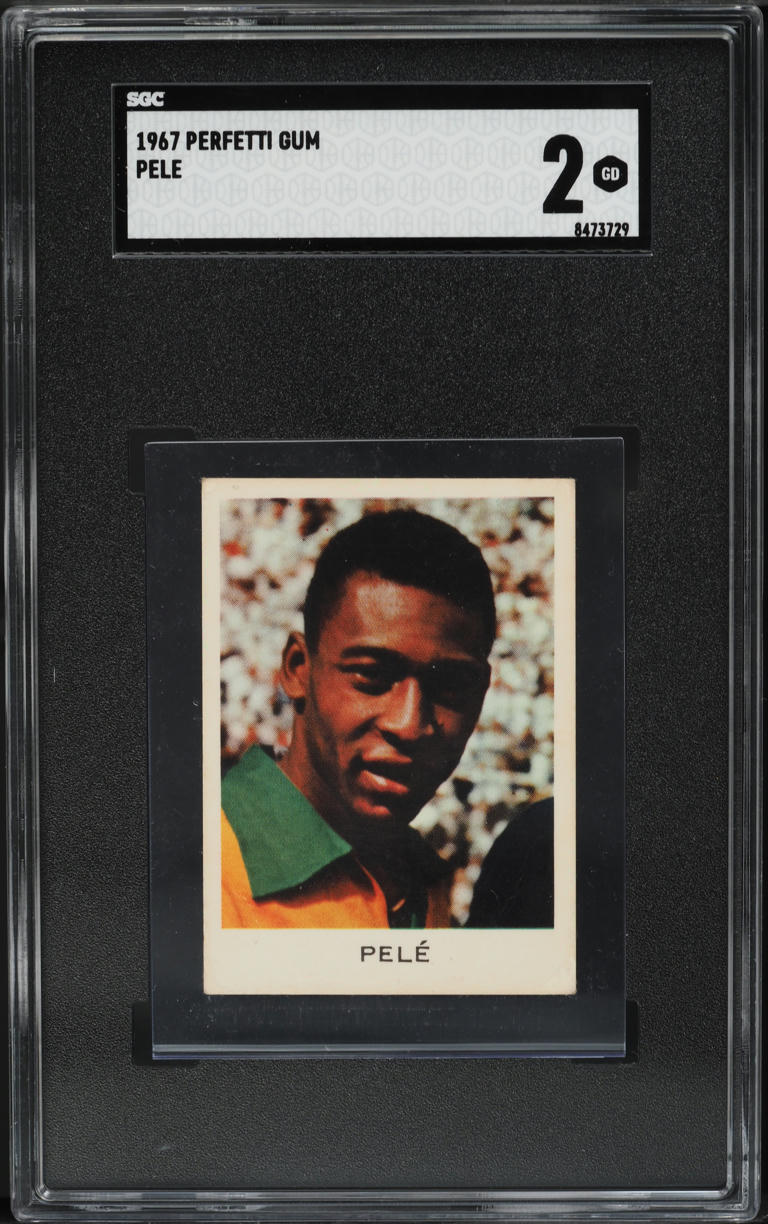 1967 Perfetti Gum Pele SGC 2 GD on Fanatics Collect