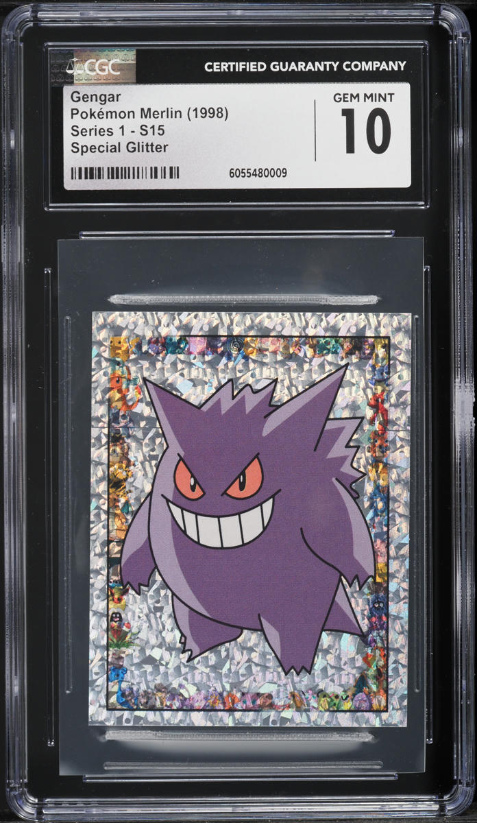 1998 Pokemon Japanese Merlin Series 1 Special Glitter Gengar #S15 CGC ...