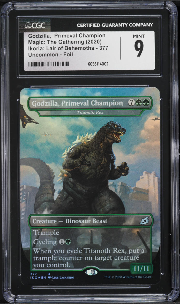 2020 Magic The Gathering MTG Ikoria Lair of Behemoths Foil Godzilla ...