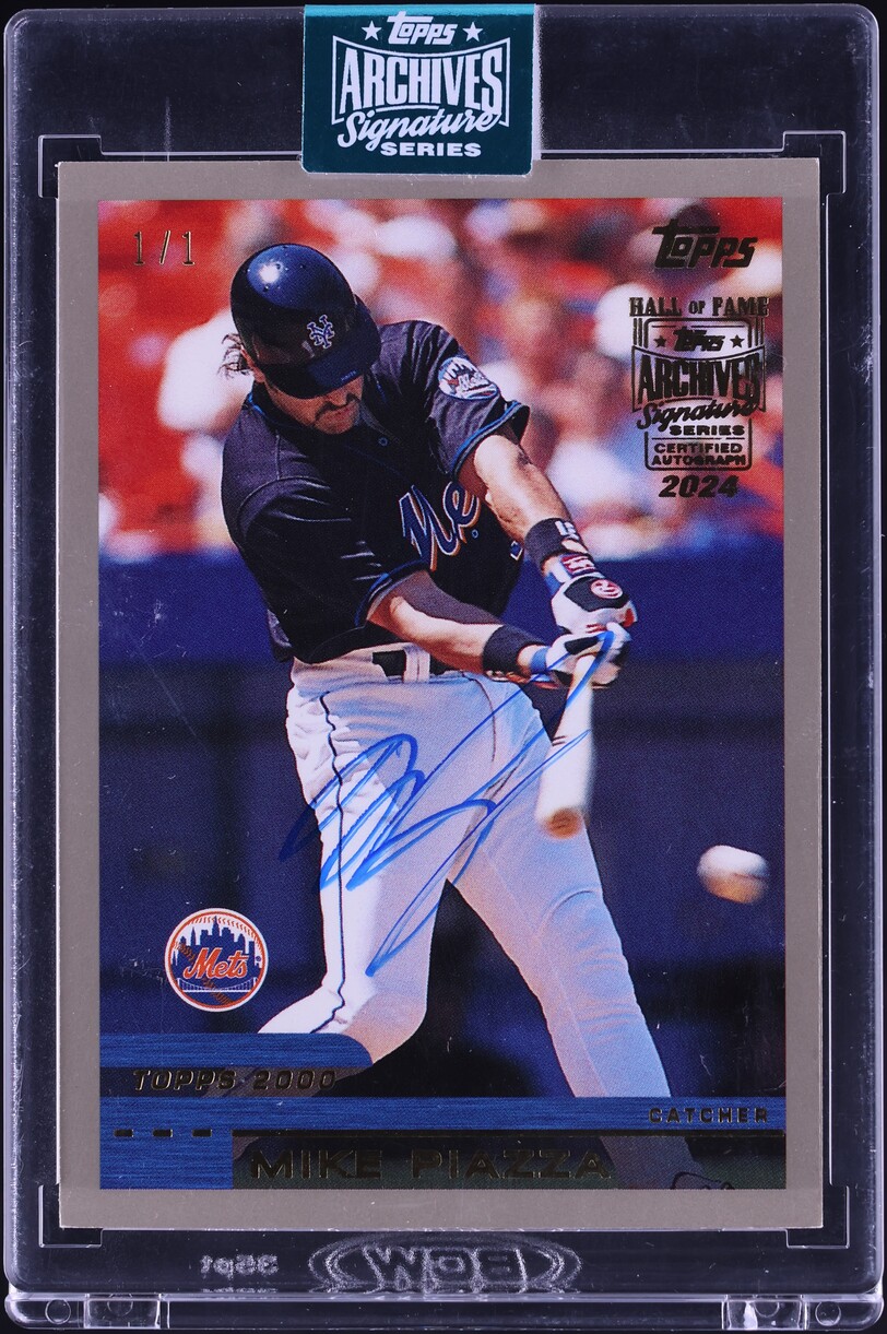 2024 Topps Archives Signature Series '00 Mike Piazza AUTO 1/1 #300 on ...