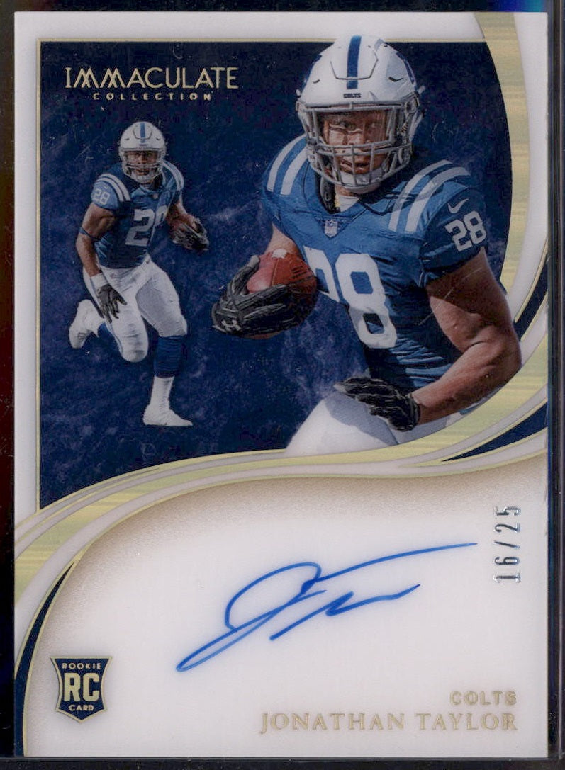 2020 Immaculate Collection Immaculate Introductions Auto Jonathan ...