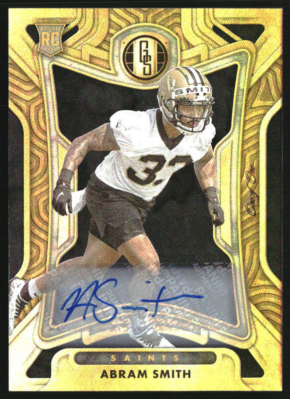 2022 Panini Gold Standard Rookie Autograph Black #153 Abram Smith RC ...