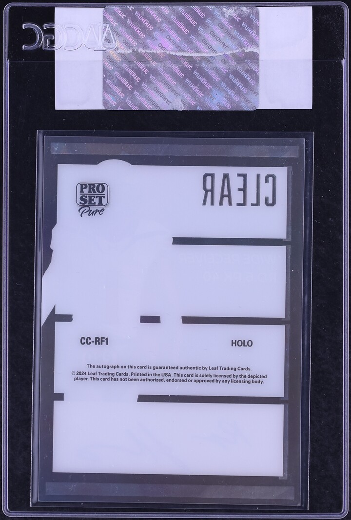 2024 Leaf Pro Set Clear Choice Prismatic Bronze Spectrum Ryan Flournoy ...