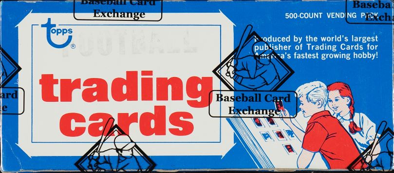 1973 Topps Football Vending Box Franco Harris Ken Stabler ROOKIE? BBCE ...