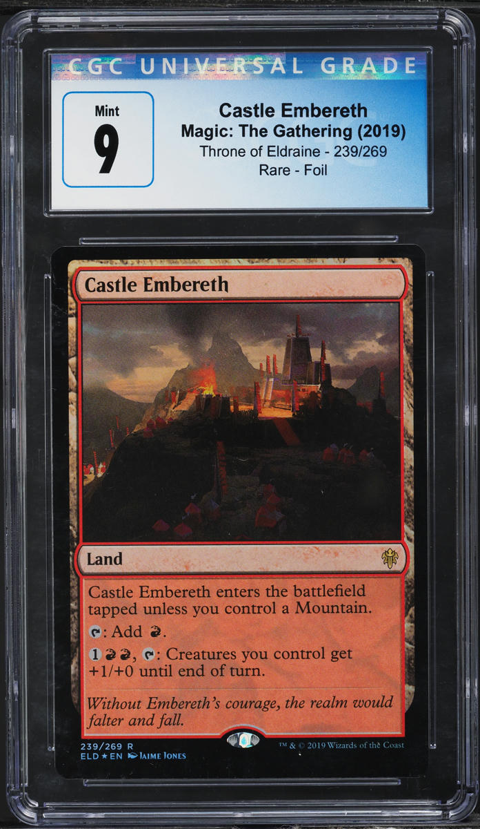 2019 Magic The Gathering MTG Throne Of Eldraine Foil Castle Embereth ...