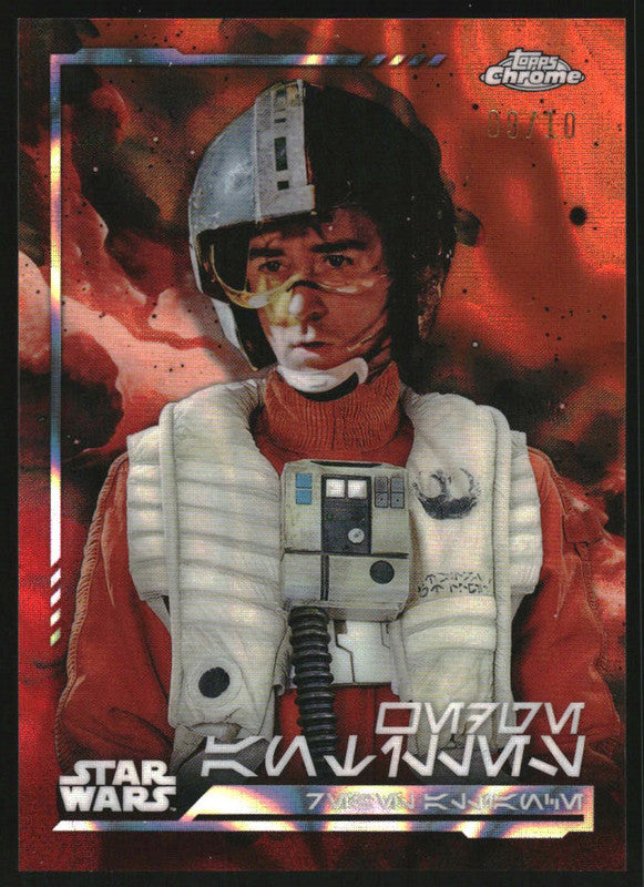 2024 Topps Chrome Star Wars Mustafar Lava Refractors #105 Wedge ...