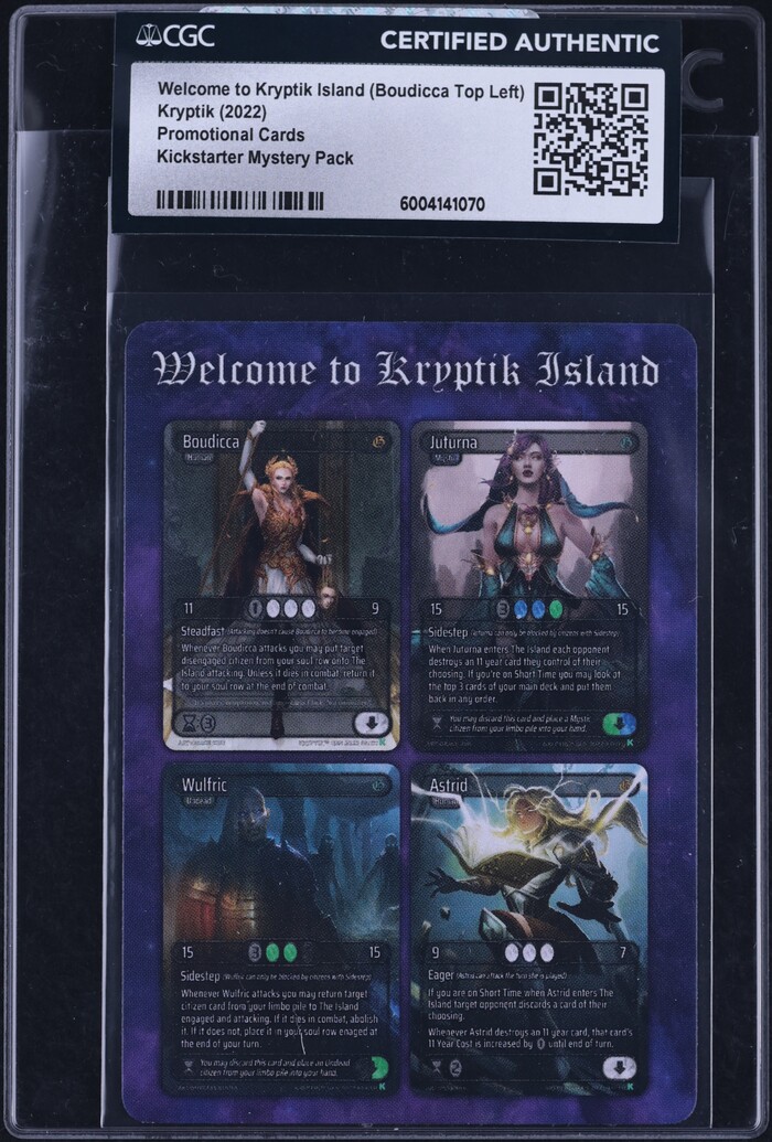 2022 Kryptik Promo Kickstarter Mystery Pack Welcome To Kryptik Island ...